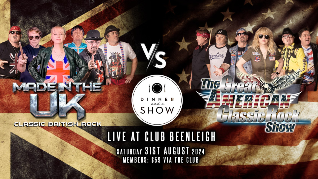 The USA vs UK rock dinner dance! | The Gig Factory